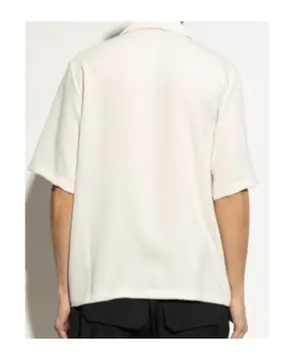 Amiri Ma Logo Embroidered Short-sleeved Shirt