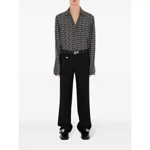 Burberry Tailored Straight-leg Mid-rise Trousers