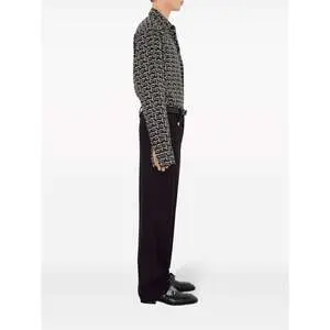 Burberry Tailored Straight-leg Mid-rise Trousers
