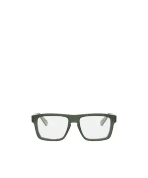 Celine Full-frame Flat Mirror Eyeglasses - Green