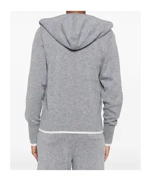 Pinko Hooded Zip-up Cardigan