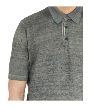 Avant Toi Short-sleeved Knitted Polo Shirt