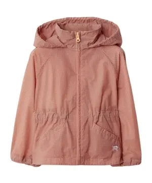 Burberry Check-pattern Hooded Jacket