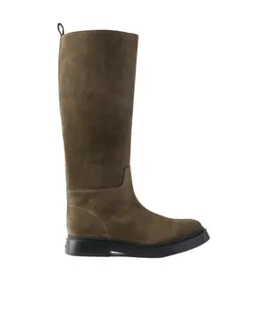Proenza Schouler Over-the-knee Round-toe Boots