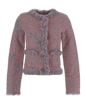 Rabanne Fringed Trim Cardigan