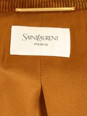 Saint Laurent Double-breasted Corduroy Blazer