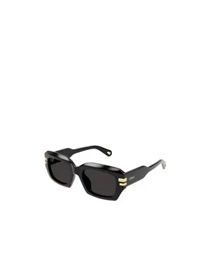 Chloé Rectangular Frame Sunglasses