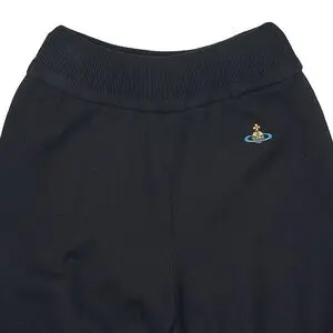 VIVIENNE WESTWOOD Ribbed Knit Logo Shorts