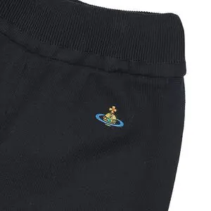VIVIENNE WESTWOOD Ribbed Knit Logo Shorts