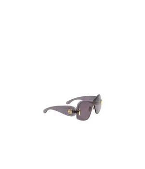 Loewe Embellished Shield Frame Sunglasses