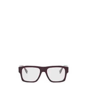 Fendi Square Frame Glasses - Bordeaux