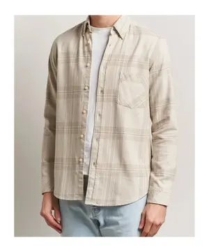 Hugo Boss Checked Chest-pocket Shirt