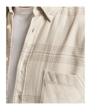 Hugo Boss Checked Chest-pocket Shirt
