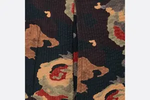 Dior Allover Printed Cotton Seersucker Bermuda Shorts