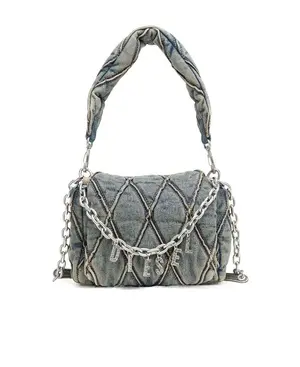 DIESEL® Charm D Quilted Shoulder Bag