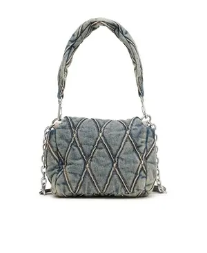 DIESEL® Charm D Quilted Shoulder Bag
