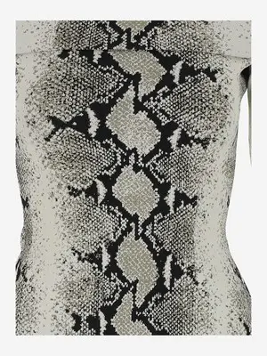 Khaite Off-shoulder Long-sleeved Top With Textured Pattern