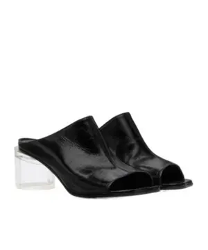 MAISON MARGIELA Open-toe Slip-on Sandals With Cylindrical Heel