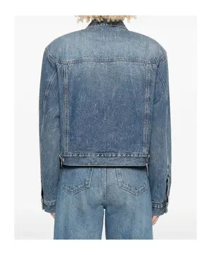 HAIKURE Denim Jacket With Button Fastening