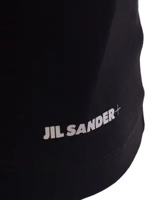 JIL SANDER Logo Detail Sleeveless Tank Top