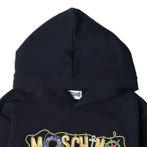 Moschino Print Cotton Hoodie