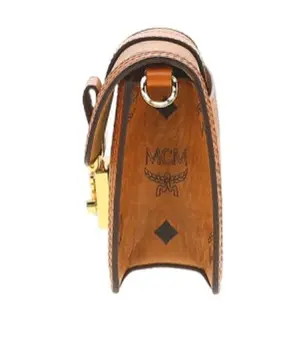 Mcm Tracy Visetos Mini Crossbody Bag