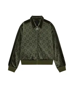 Givenchy Monogram Velvet Track Jacket