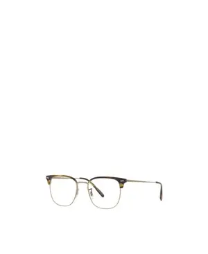 Oliver Spencer Square Flat Mirror Eyeglasses - Multicolor