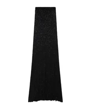 Balenciaga Sequin Embellished Maxi Skirt