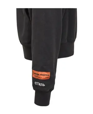 Heron Preston Graphic Print Hoodie