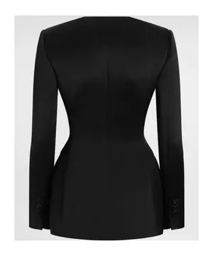 Dolce & Gabbana Sculpted Jacket With Button Detail