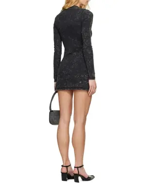 DIESEL® D-erco Zip Detailed Mini Dress