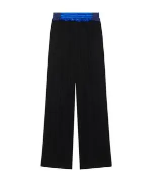 Balenciaga Contrast Waistband Tailored Track Pants