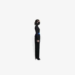 Balenciaga Contrast Waistband Tailored Track Pants