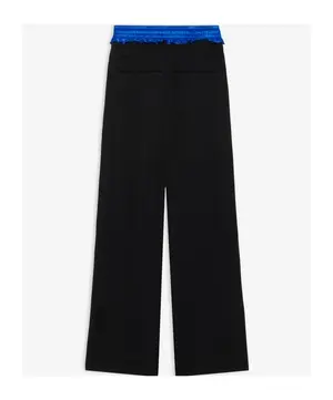 Balenciaga Contrast Waistband Tailored Track Pants