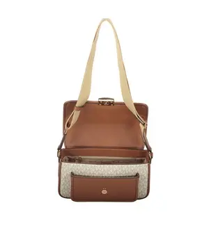 Michael Kors Logo Flap Shoulder Bag