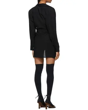 Jacquemus La Robe Bahia V-neck Shirt Dress