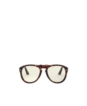 Persol Tortoiseshell Logo Sunglasses - White