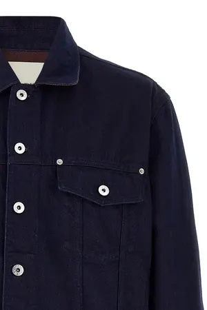 J.W.ANDERSON Classic Denim Jacket With Button Fastening