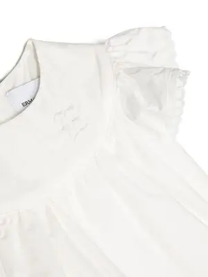 Ermanno Scervino Embroidered Casual Dress