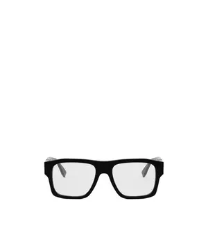 Fendi Geometric Eyeglasses - Black