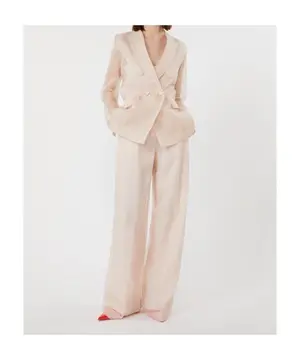 Max Mara Slogan Silk-organza Blazer