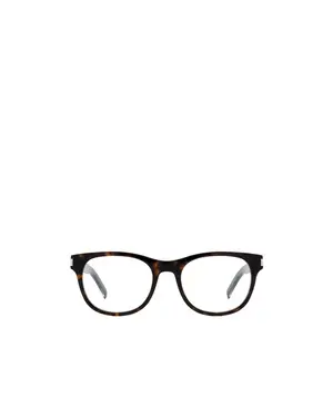 Saint Laurent Square Frame Eyeglasses - Black