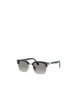 Persol Square Frame Sunglasses With Logo Detail - Gray