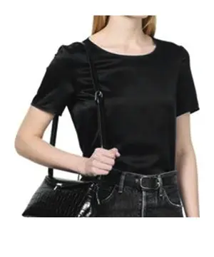 Max Mara Dida Crewneck Short Sleeve Blouse