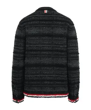 Thom Browne Jacquard Cardigan