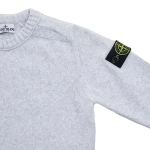 Stone Island Long Sleeve Round Neck Sweater