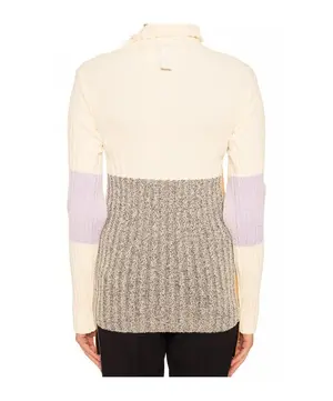 Moncler Color-blocked Knit Pullover