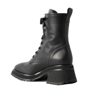 Moncler Gigi Lace-up Ankle Boots