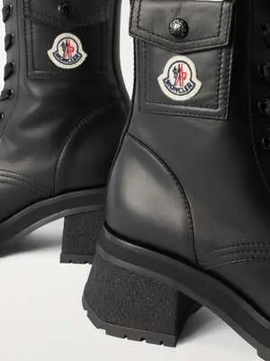 Moncler Gigi Lace-up Ankle Boots